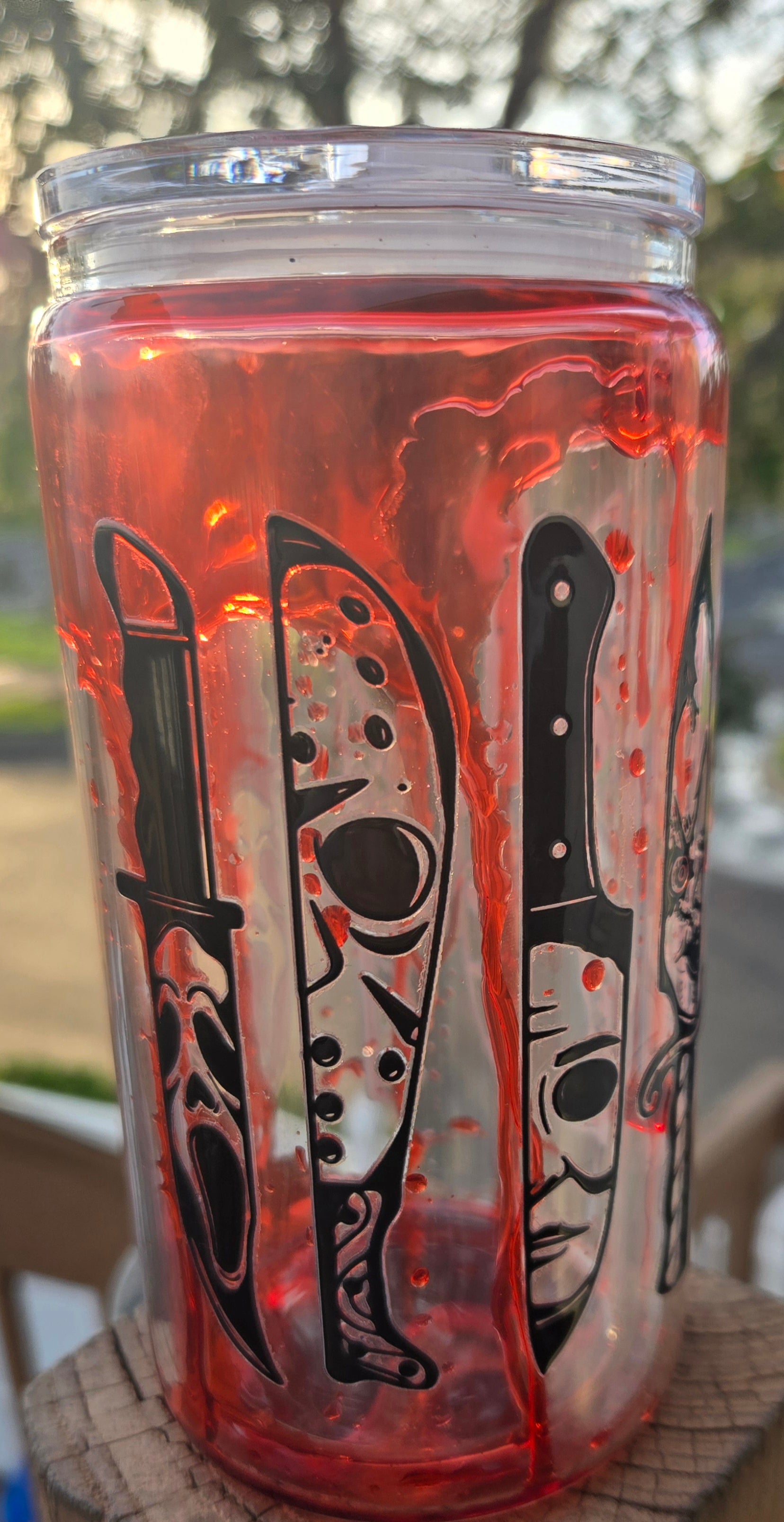 Halloween blood drip cup – Sippin with Sunshine